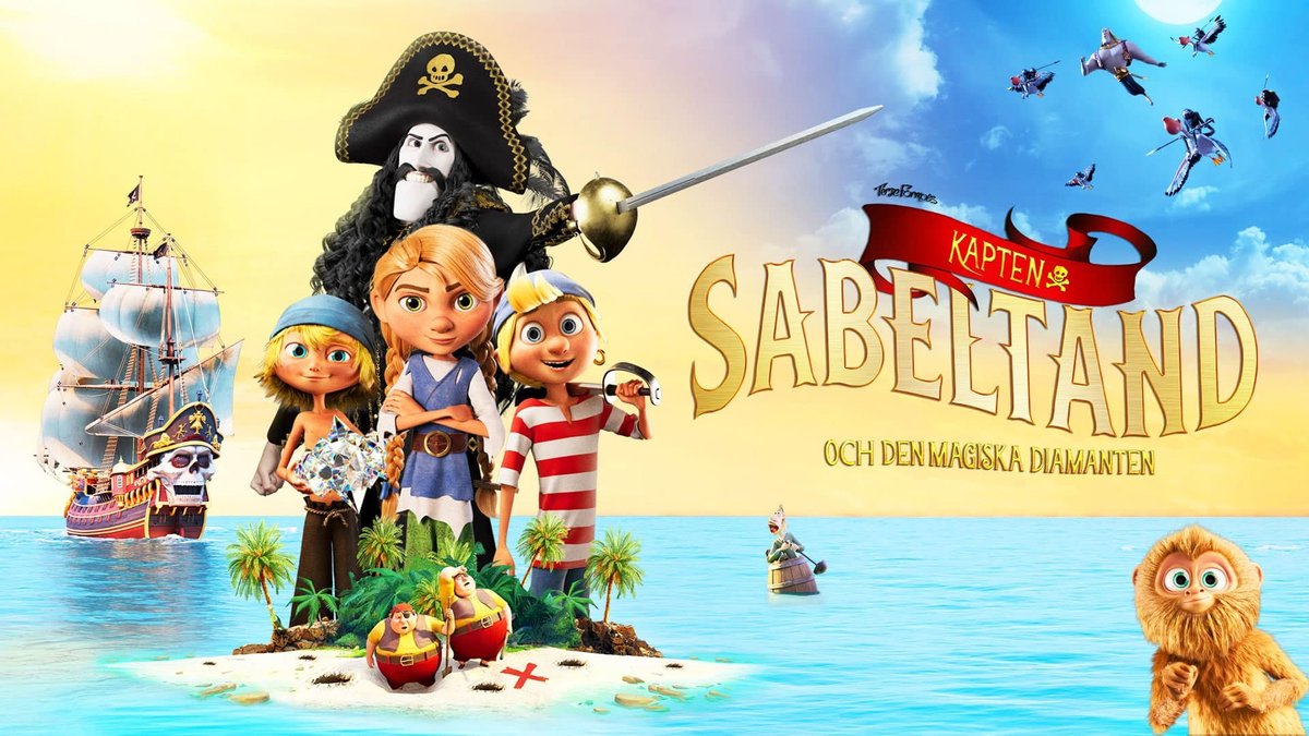 Streama Kapten Sabeltand och den magiska diamanten