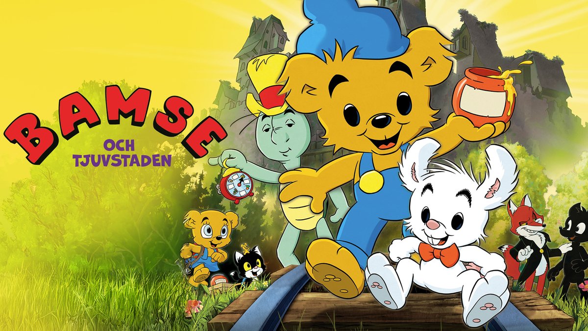 Streama BAMSE OCH TJUVSTADEN
